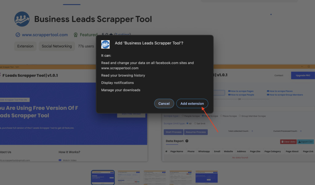 Facebook Scraper: How to use FB Scraper Tool | ScrapperTool